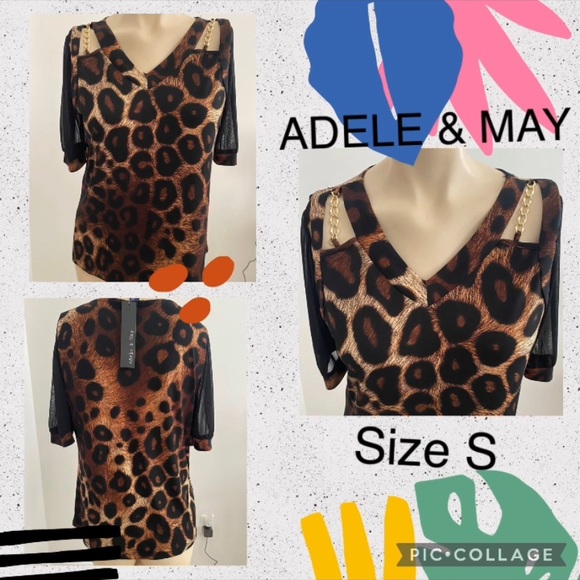 Adele & May | Tops | New With Tag Elegant Adele May Blouse Size S ...
